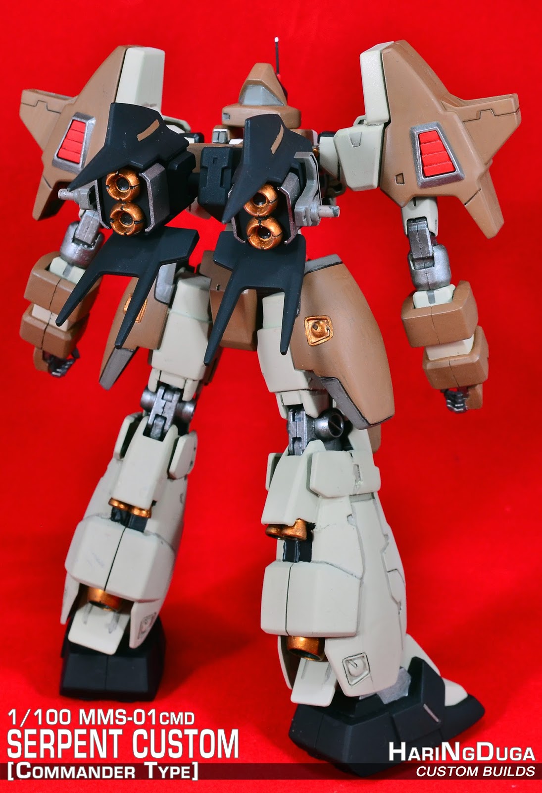 Custom Build:1/100 Serpent Custom [Commander Type] "Master Grade Frame"