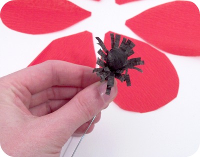 PerlillaPets: Tutorial: crepe paper poppy!