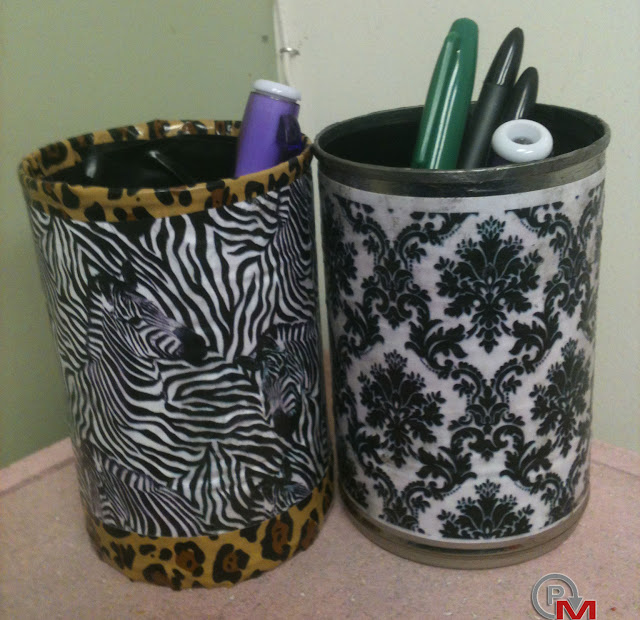 Swiss Army Artist: Crafting DIY: Pencil Cup Mod Podge