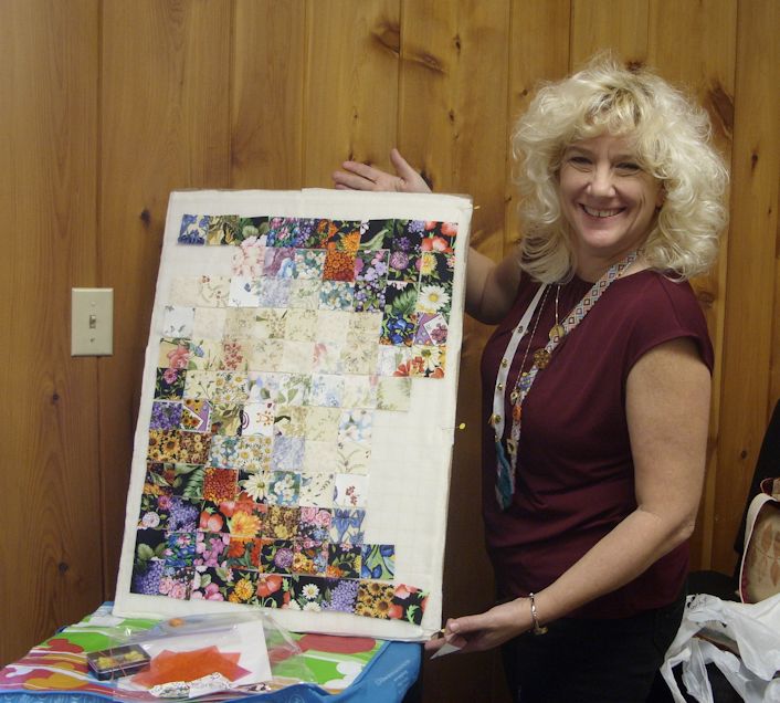 Elizabeth's Quilt Projects: Debbie Clarke Visited Guild