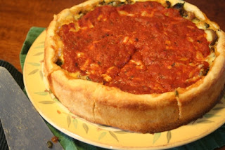 Frosted Square: Chicago Deep Dish Pizza