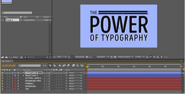 Tutorial Tipografi After Effect Keren Tanpa Memakai Plug-In - TKJ
