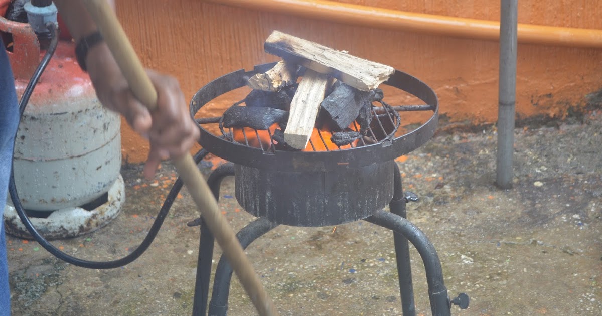 "The cracker" and "Traditional stone fireside"