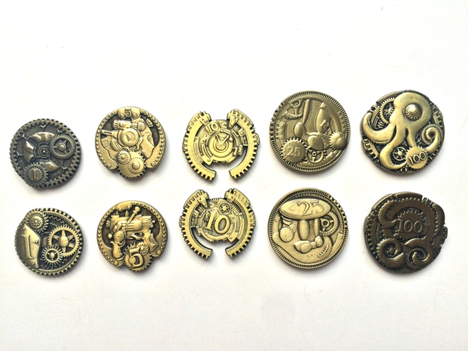 Tabletop Fix: Break! Boonzy Arts - Coins of the Forge Candle Set with ...