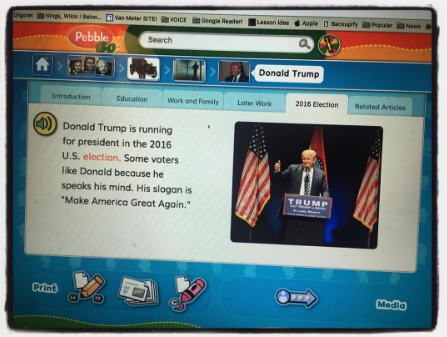 The Library Voice: PebbleGo Brings Us Biographies For Hillary Clinton ...