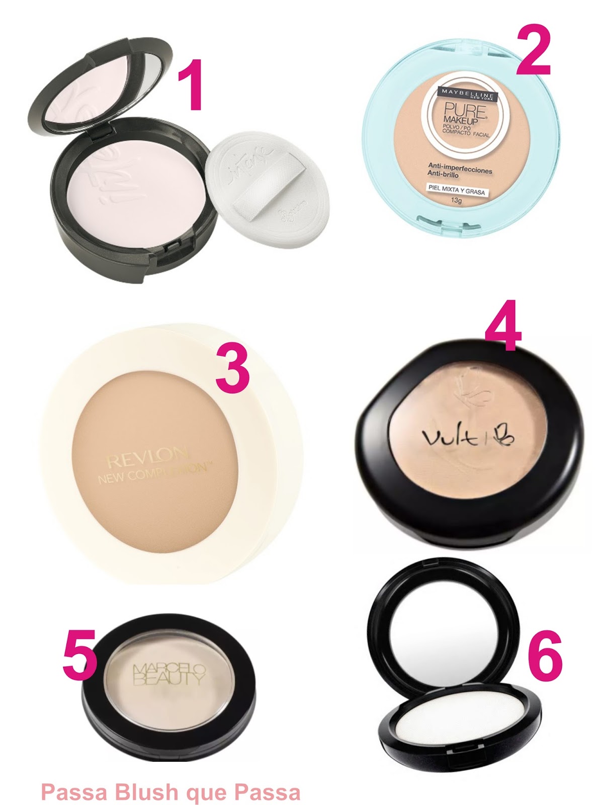 qual a diferença: Pó compacto X Pó translucido - Passa Blush Que Passa