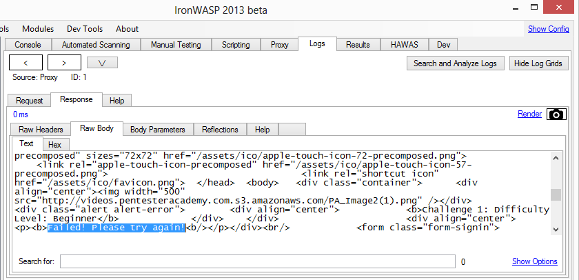 Ironwasp Open Source Advanced Web Security Testing Platform