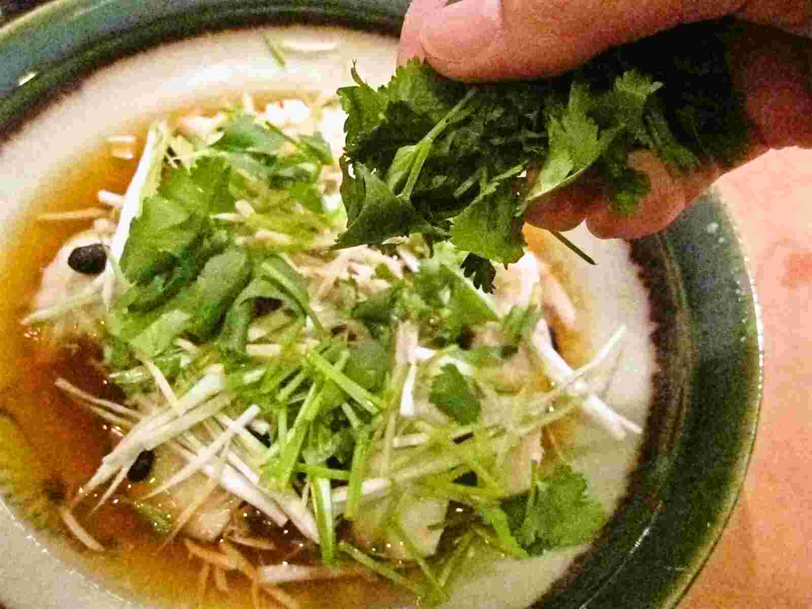 Recipes for Tom: Sakana no tochimushi / steamed fish with douchi black ...