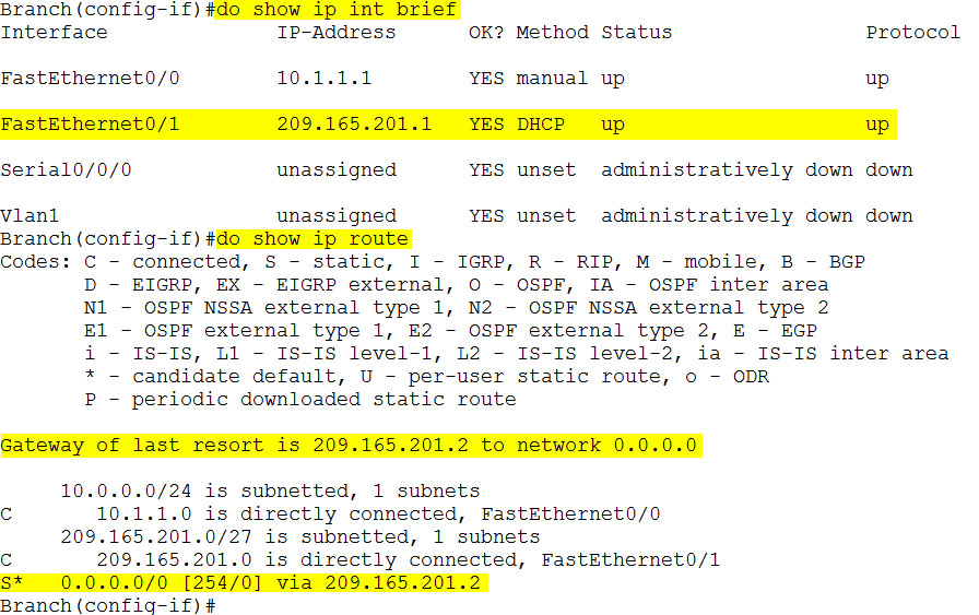 Network Admin Stuff: Lab 2-2: Internet connections - Static NAT