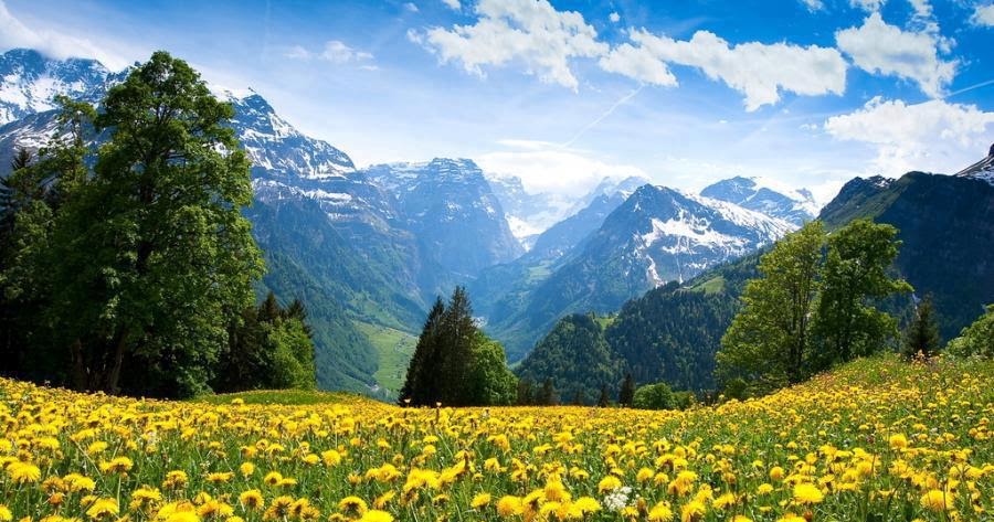 18 Pemandangan Alam Di Negara Swiss