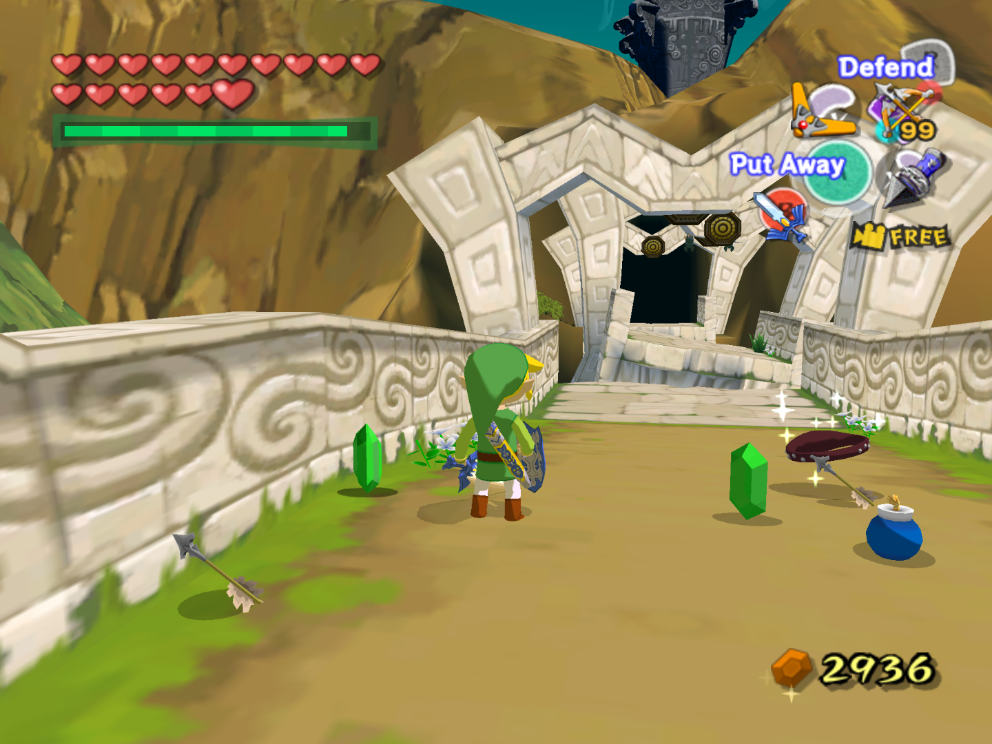 Warpio's gaming log: Wind Waker Part 13: Clash of the Winds