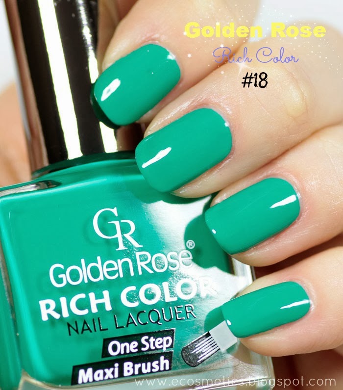 Golden Rose Rich Color #18 - swatche