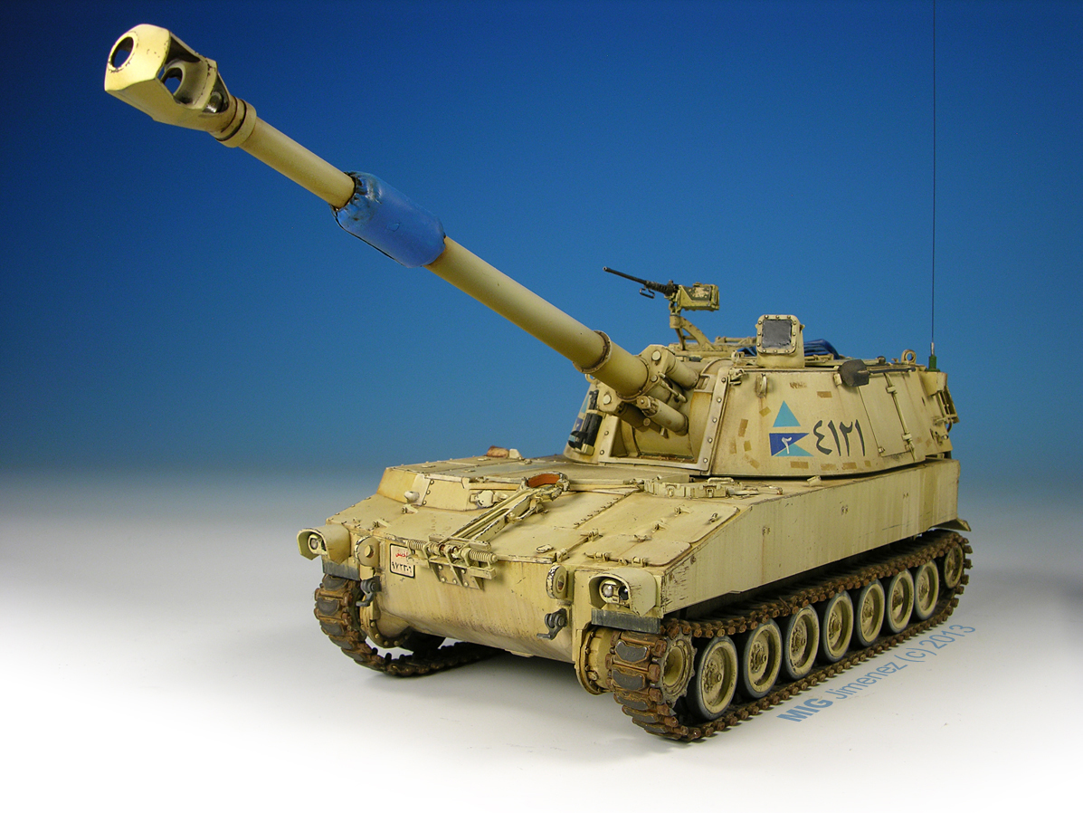 MIG JIMENEZ: EGYPTIAN M109 A2 AFV CLUB