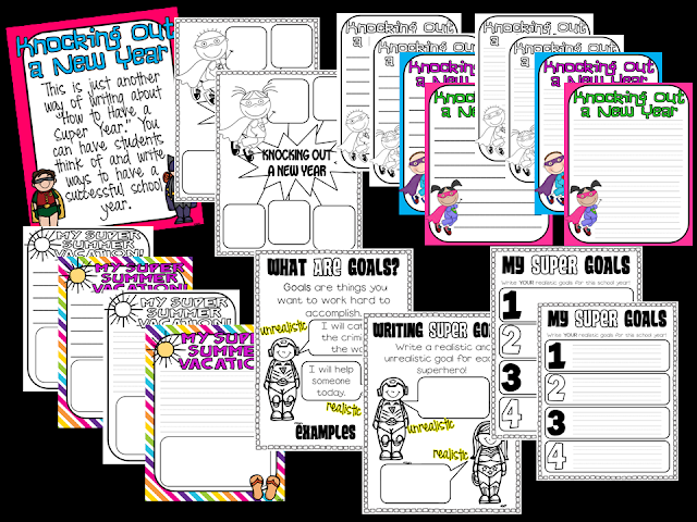 Ginger Snaps: SUPER Back to School Unit and Activities