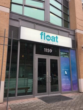 Teena in Toronto: Float Toronto, Toronto, ON