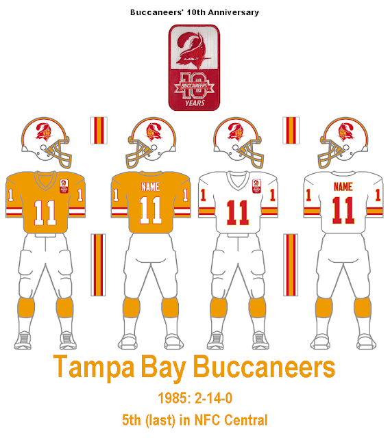 Bill's Update Blog: 1980-89 Tampa Bay Buccaneers