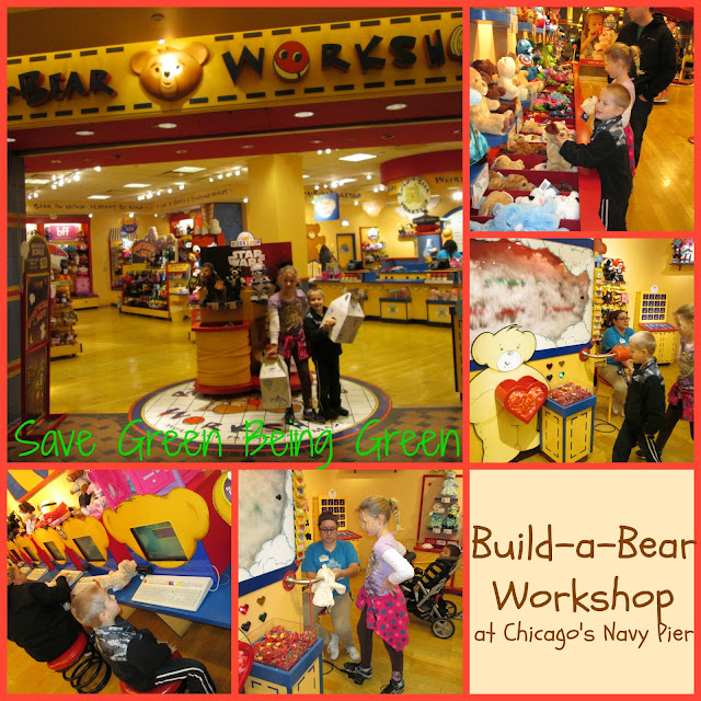 Save Green Being Green: Wordless Wednesday: Build-a-Bear Workshop (Chicago)