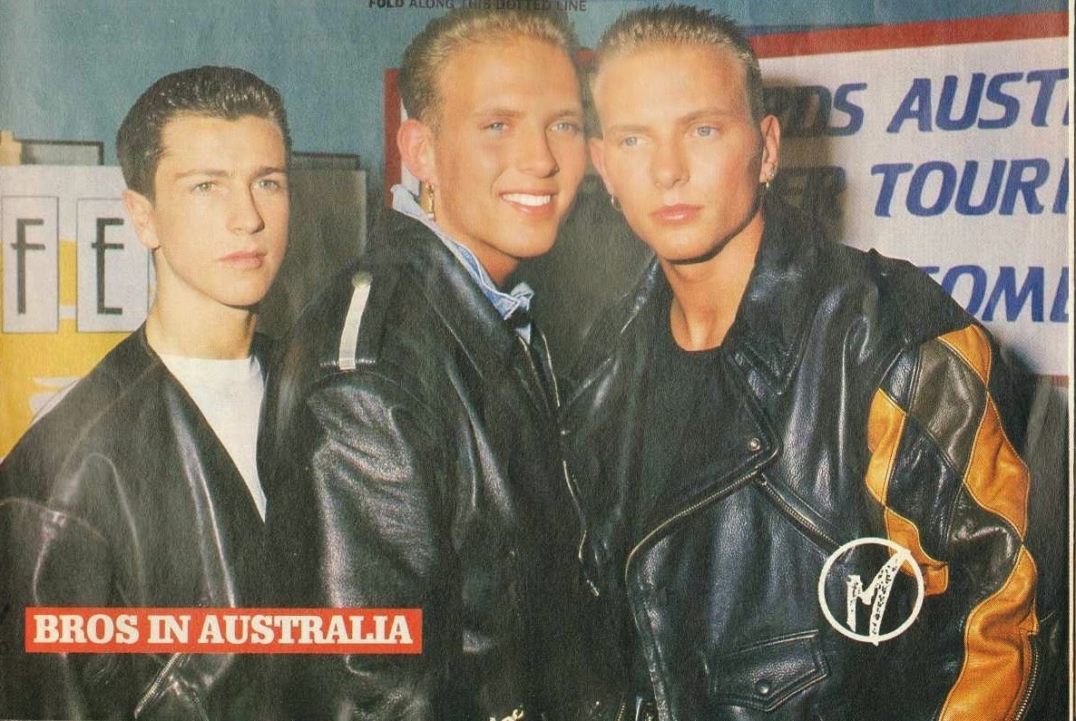 Top Of The Pop Culture 80s: Bros In Australia - Smash Hits 1988