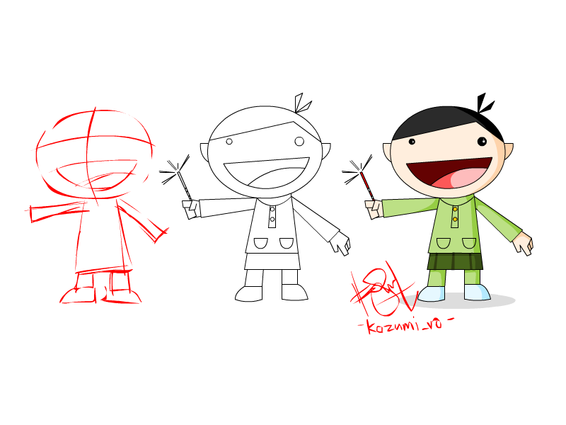 Kekinian 40+ Gambar Kartun Main Bunga Api