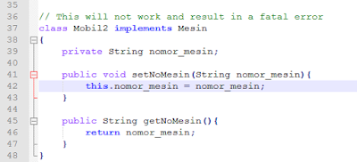 ABSTRACT CLASS DAN INTERFACE PADA JAVA