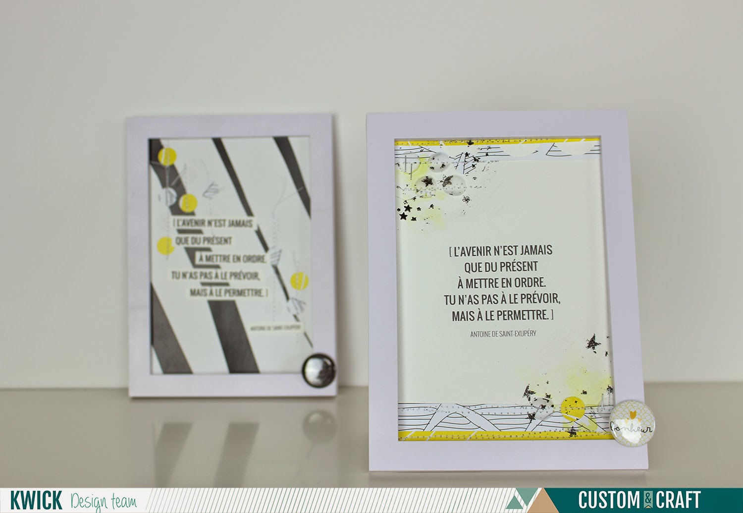 Deux petits cadres | CUSTOM and CRAFT