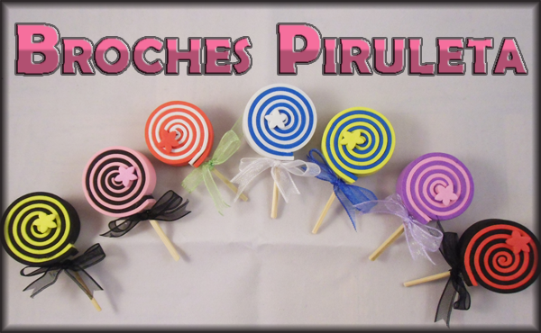 KUKYLANDIA: BROCHES de PIRULETA (III)