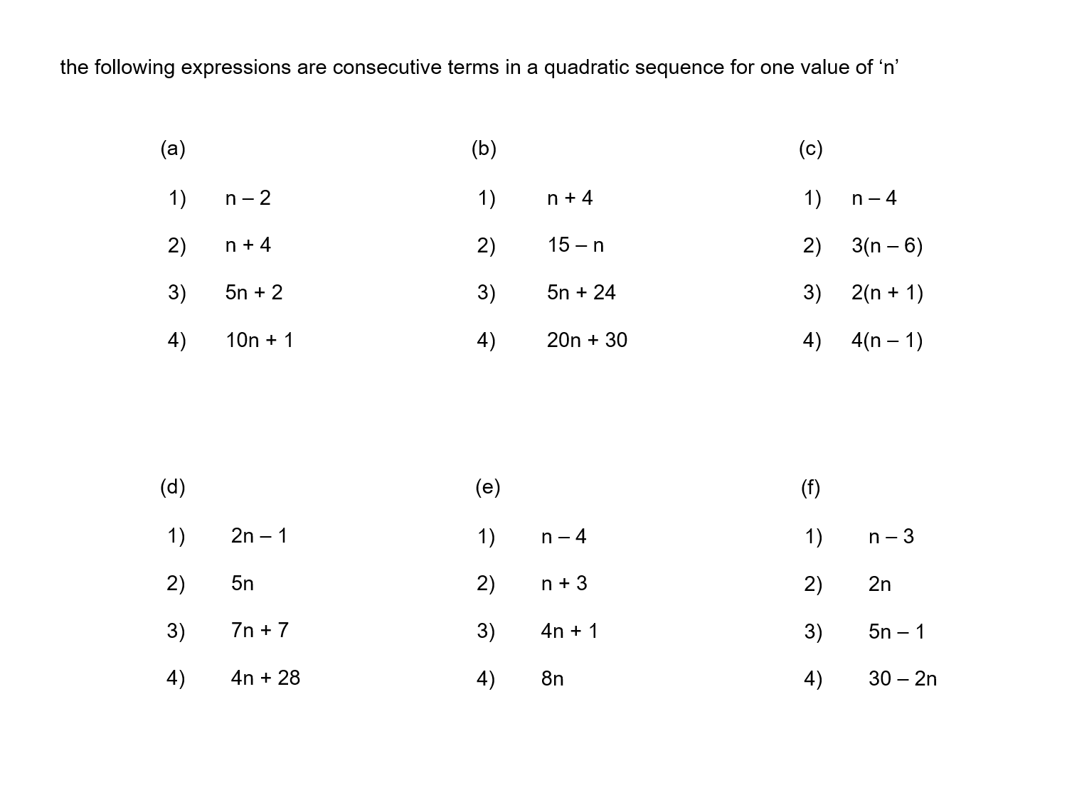 MEDIAN Don Steward mathematics teaching: equations with arithmetic and ...