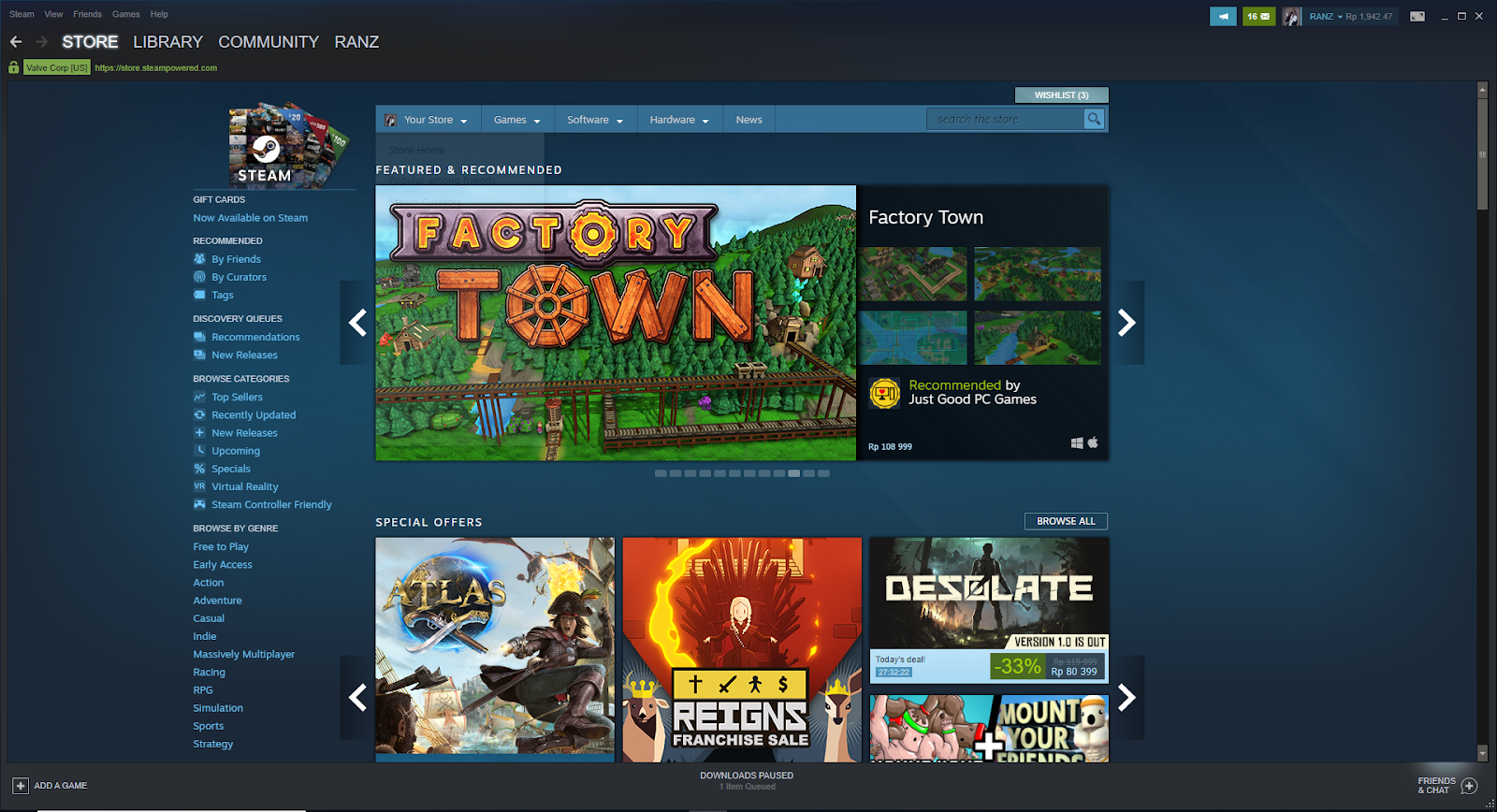 Inilah Cara Untuk Melakukan Backup Game Di Steam | Raffi25