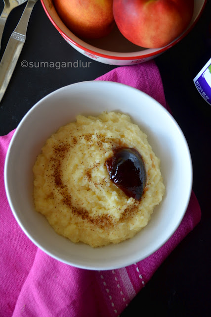 Veggie Platter: Griessbrei - German Semolina Pudding