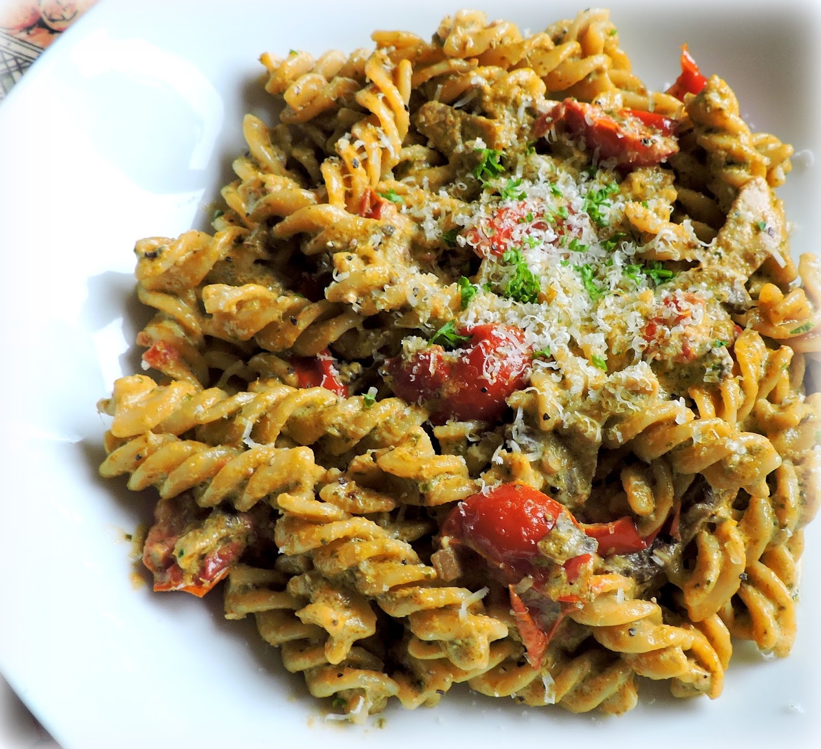 One Pan Pesto Fusilli | The English Kitchen