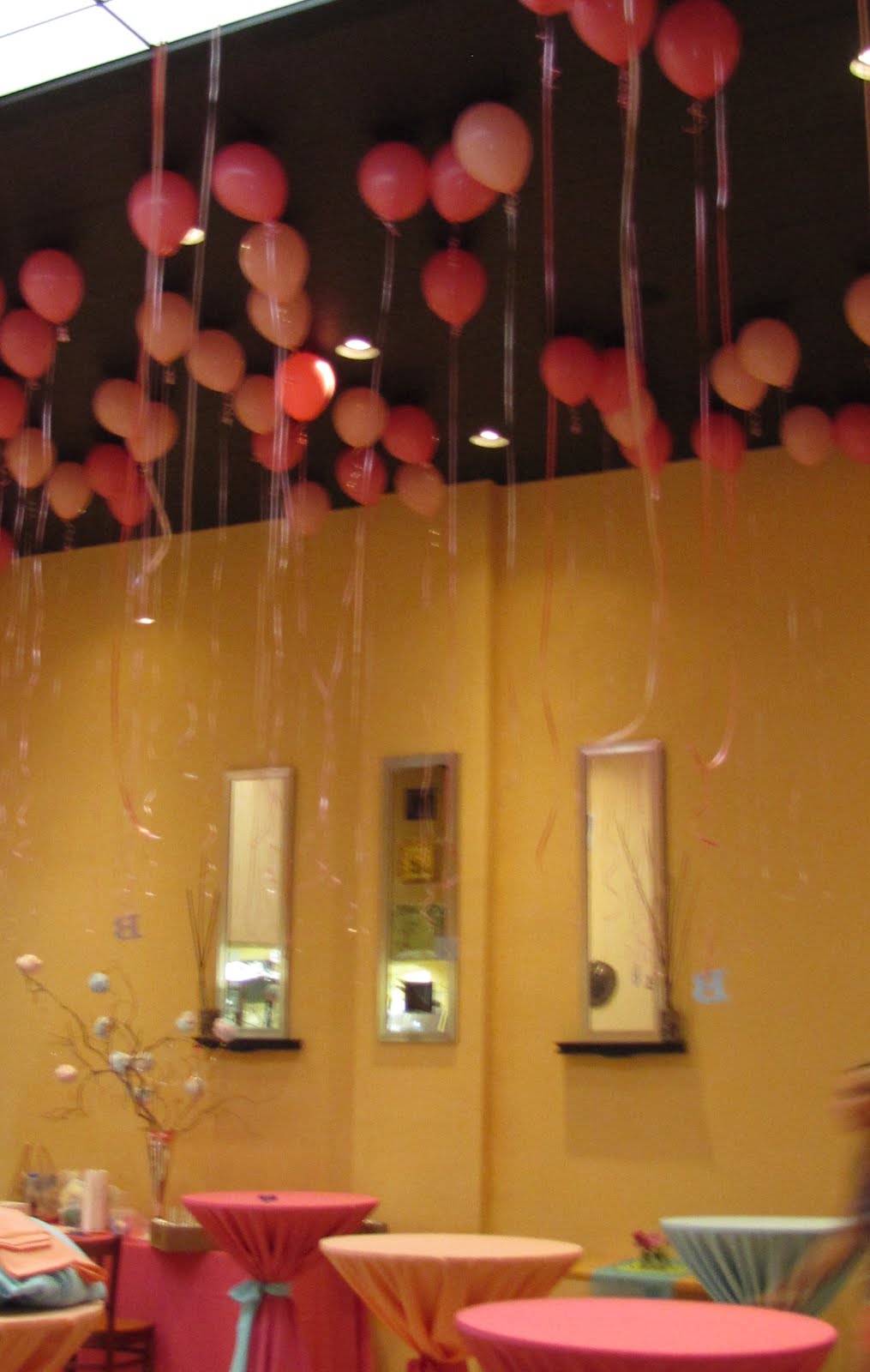 Party People Event Decorating Company: 30th Surprise Birthday Ceiling ...