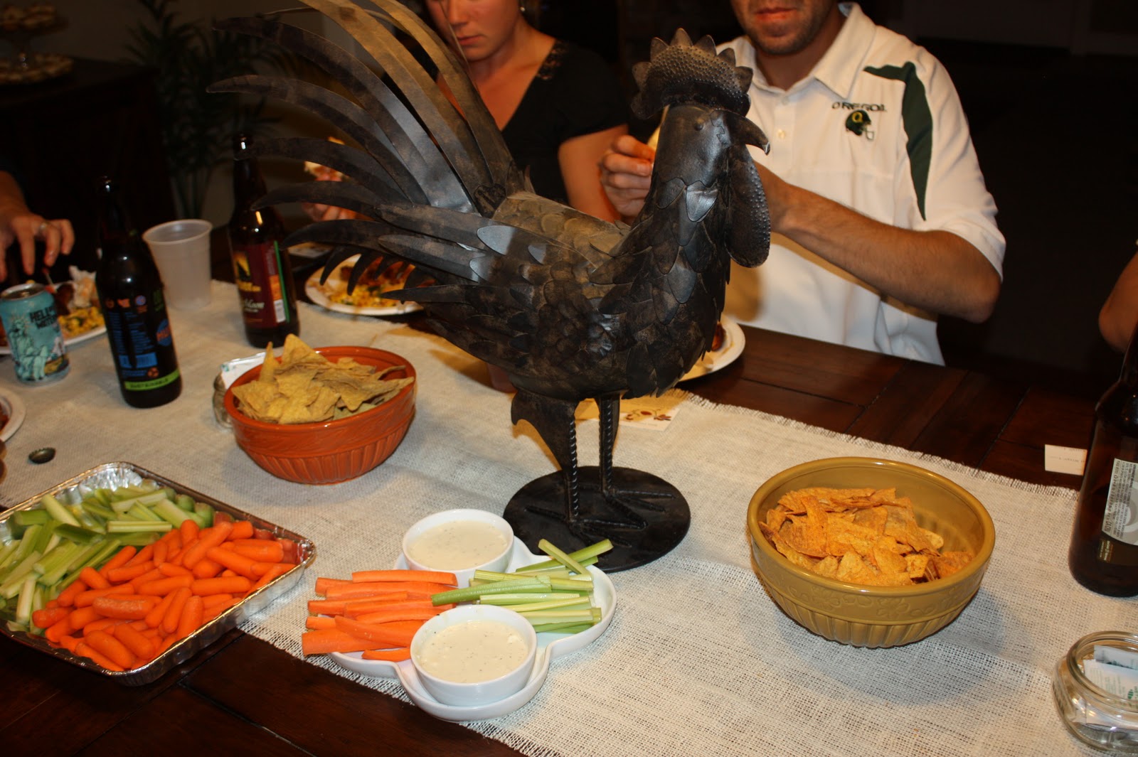 Wilsons and Pugs: Chicken Wing Cook Off!