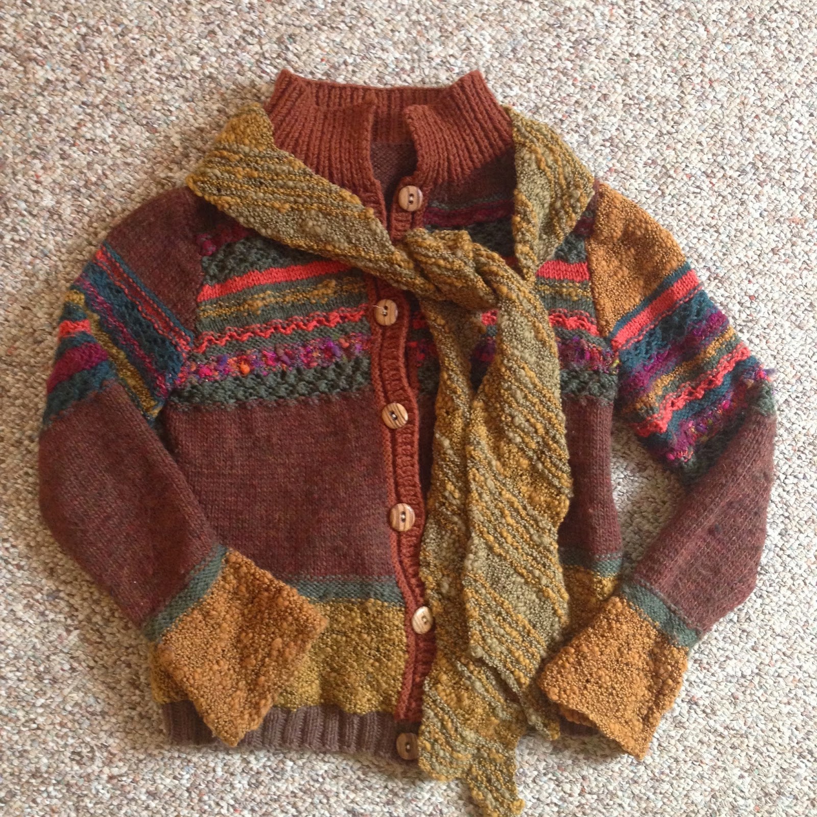 The Joys of Scrap-Yarn Knitting