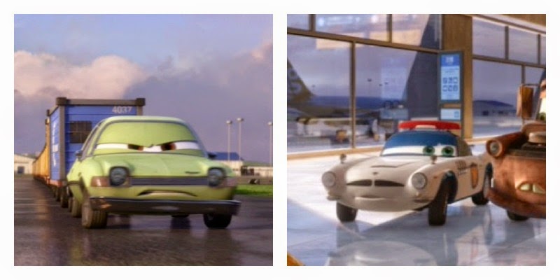 Dan the Pixar Fan: Cars 2: Acer and Security Guard Finn 2-Pack