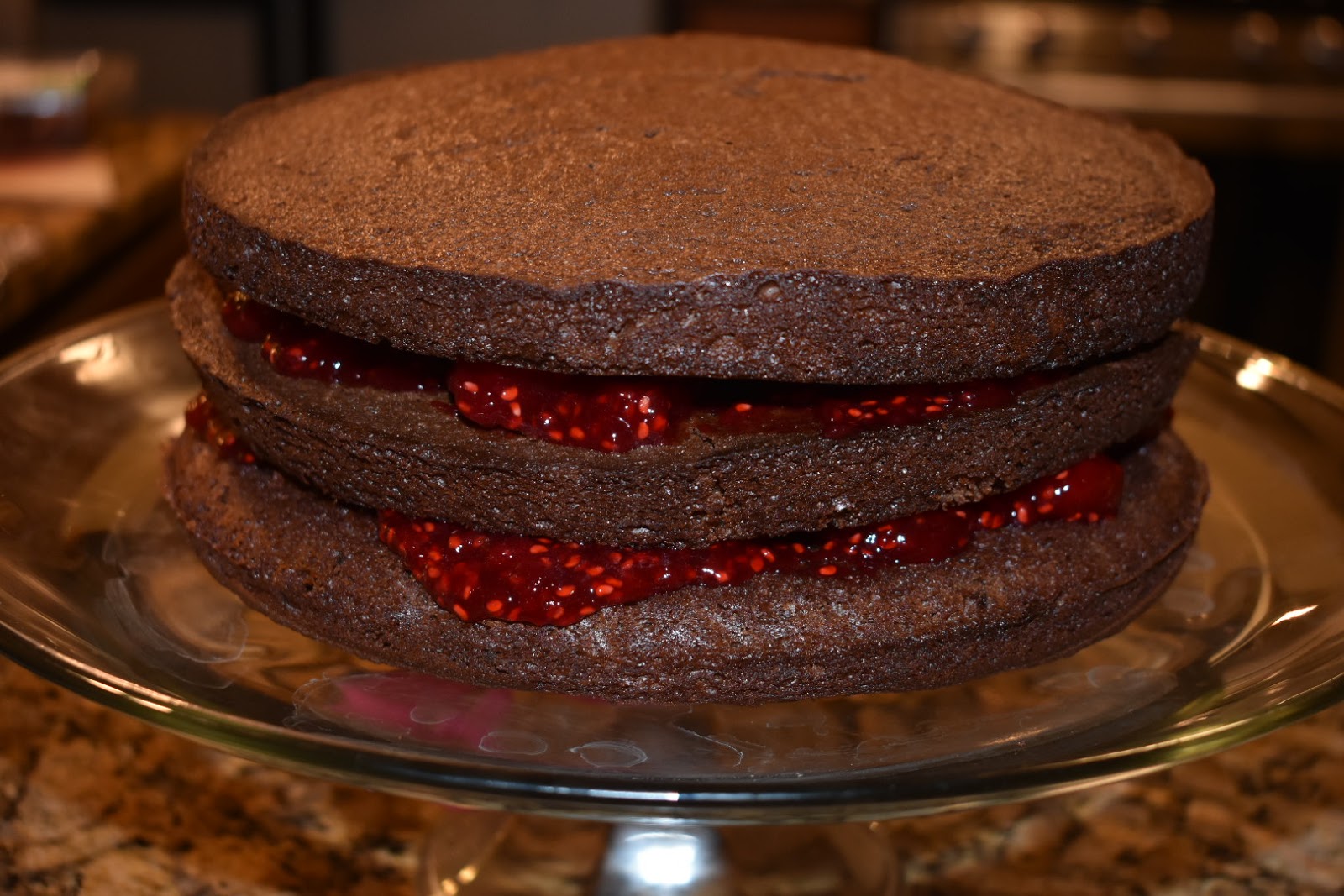 Nick and Alona Kitchen: Chocolate Raspberry Cake