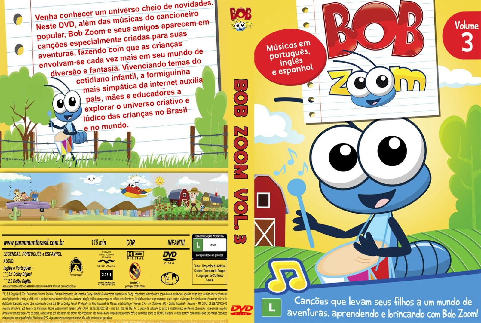 Bob Zoom Vol.1, 2 e 3 | Baixaki Capas