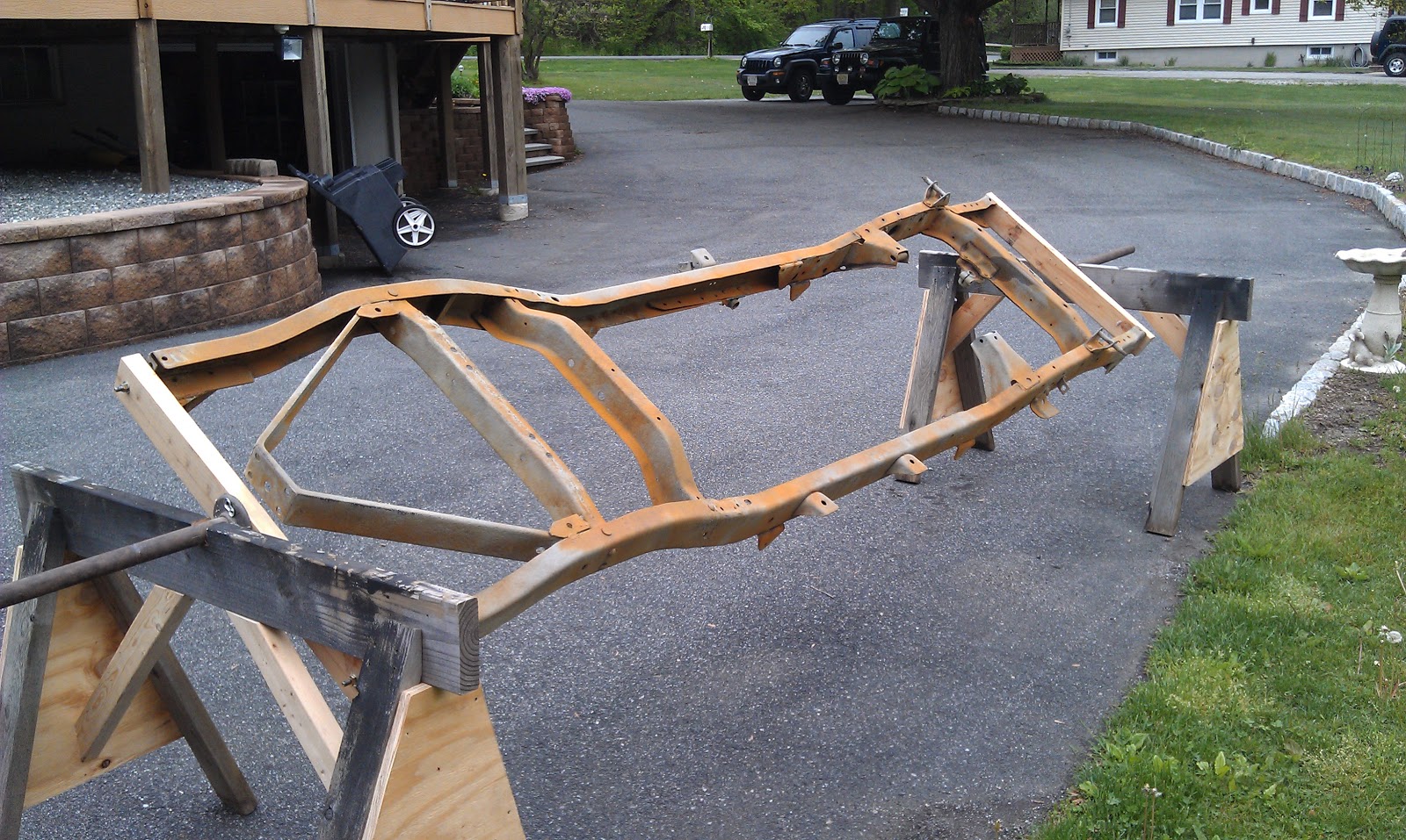 1967 Jeep CJ5 restoration: Frame