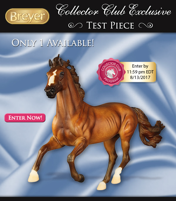 Model Horse Madness: Another test model on the Breyer website!
