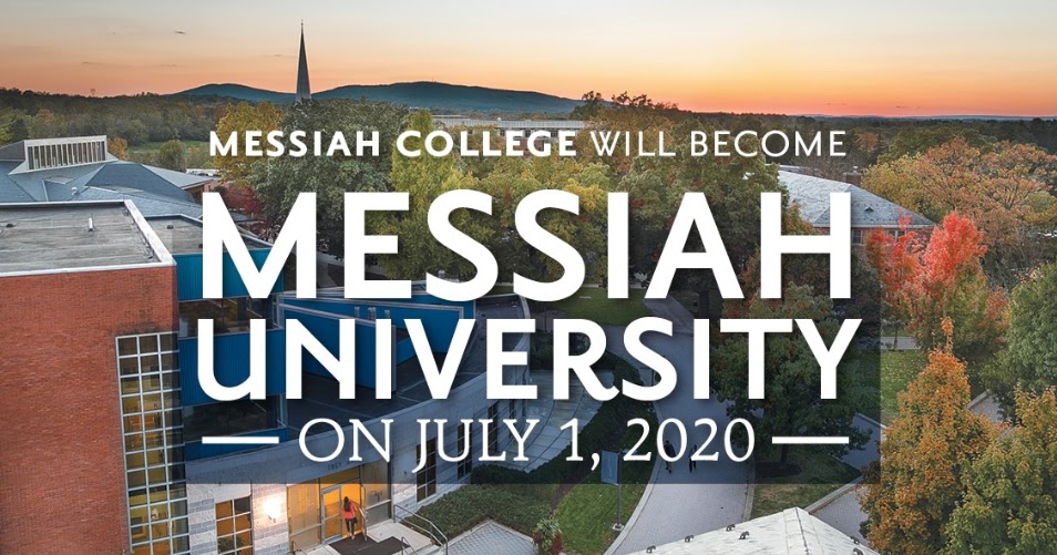 College History Garden: Messiah College Announces Name Change
