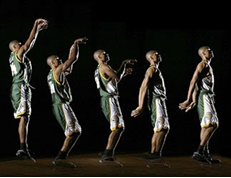 What are the biomechanics of a basketball jump shot when aiming for ...