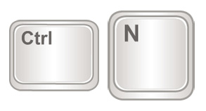 THE TIPS WORLD: Clone the Window Using Ctrl+N Combination