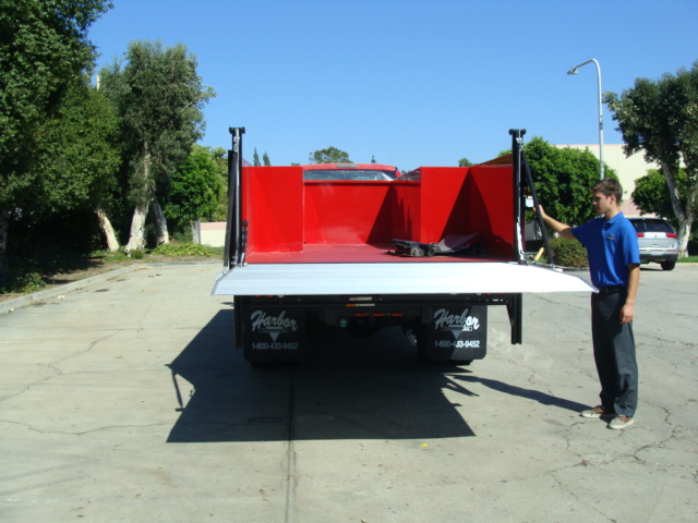 Big Red Saw Body from Harbor Truck Bodies | Harbor Truck and Van