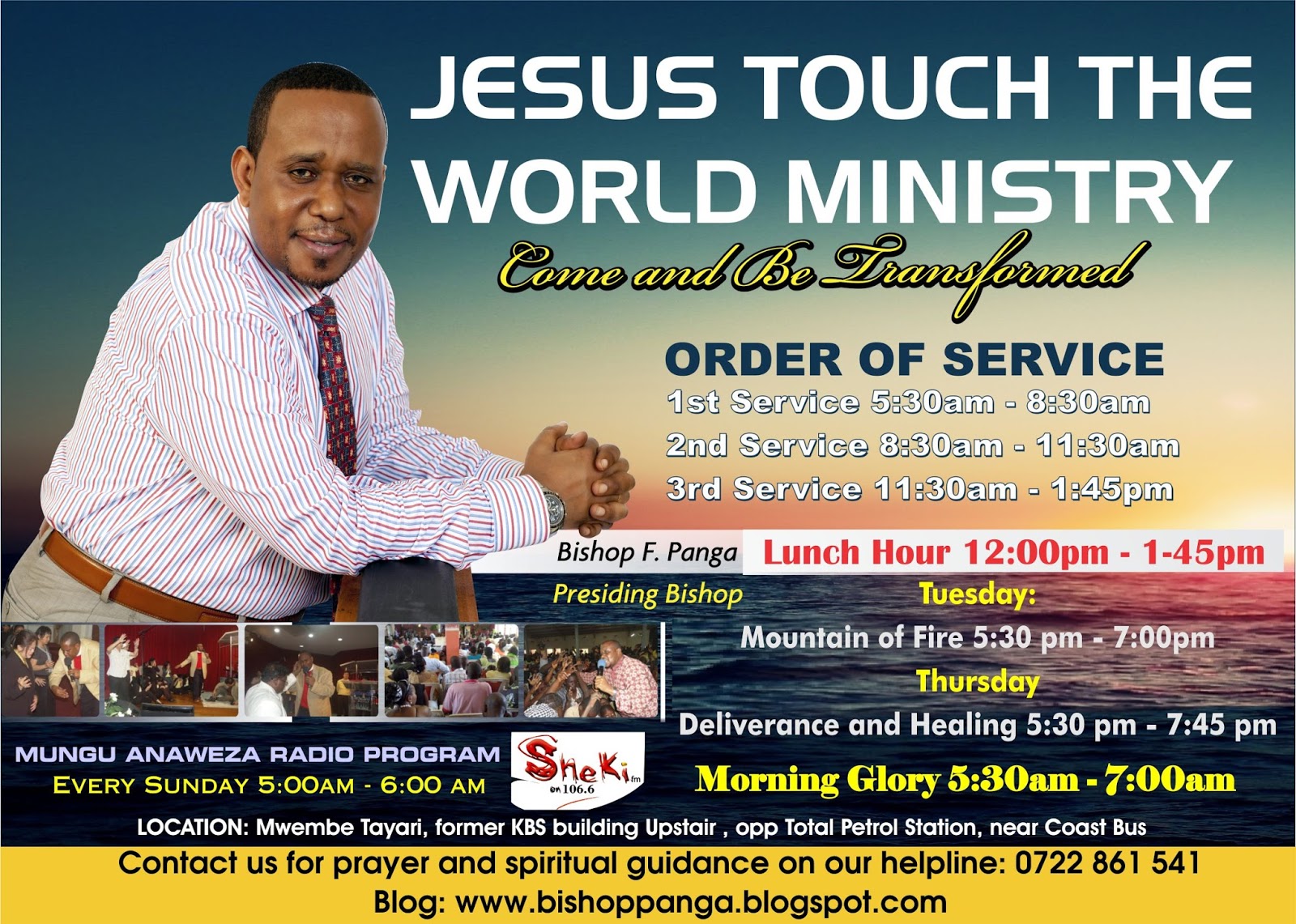 Jesus Touch the world Ministry Blog