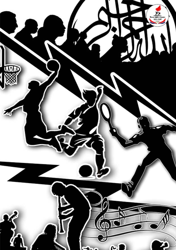 Karya Poster Seni, Takwa, dan Keolahragaan - SMAN 4 Kendari