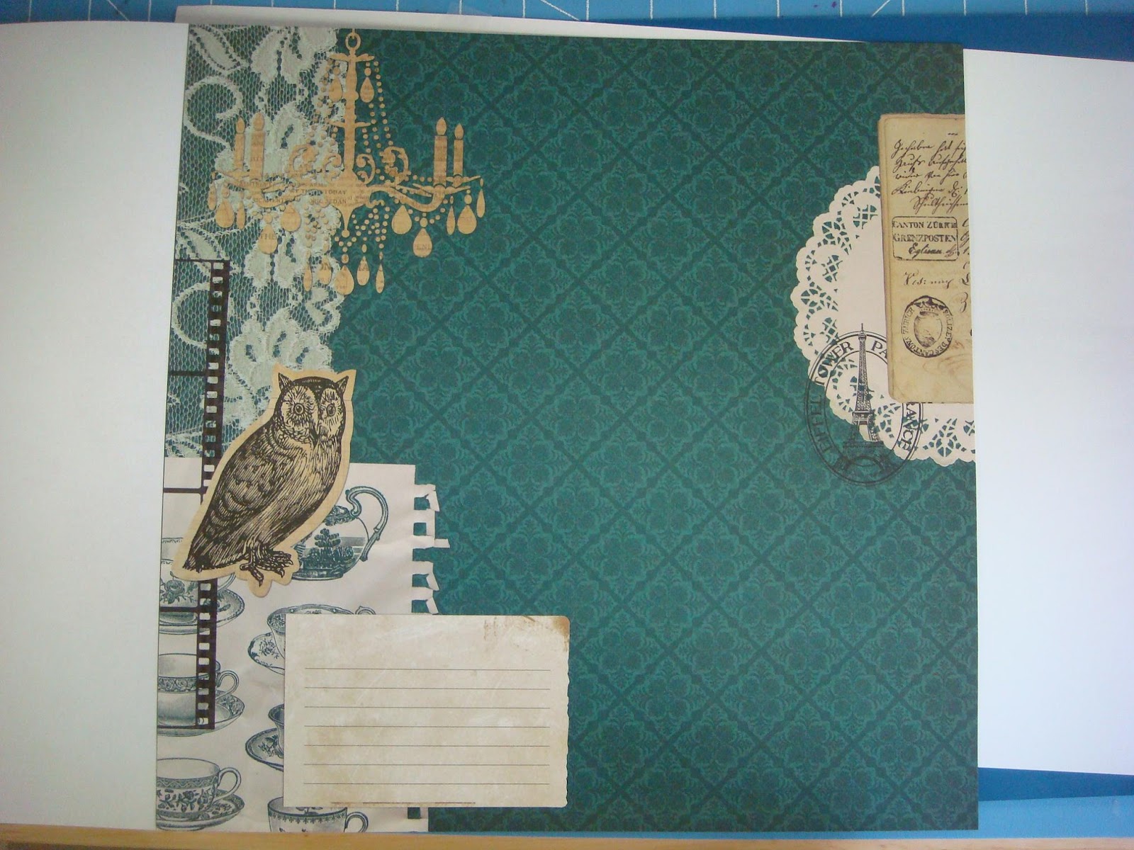 She's a Sassy Lady: Quick and Easy Collage Cards...an Oxymoron!