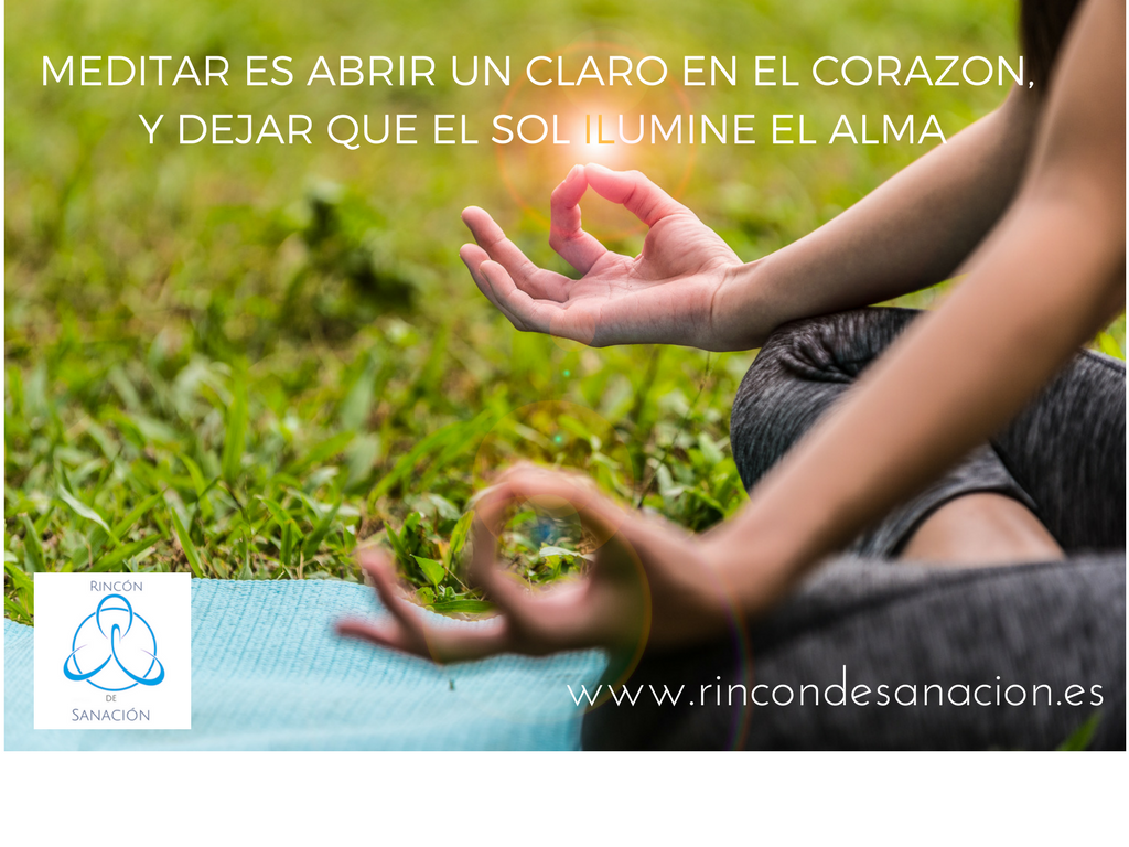 Rincón de Sanación: MEDITACIÓN SEMANAL