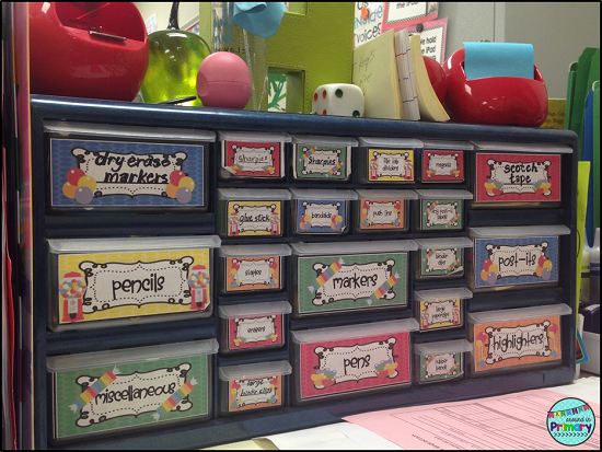 4 Ways to Use Drawer Organizers in Your Classroom | Hanging Around In ...