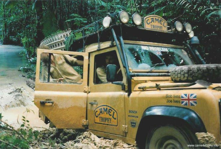 Land Rover Defender 90: Camel Trophy Pics