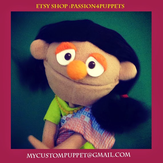 PASSION 4 PUPPETS : Little girl Amazing Custom puppet