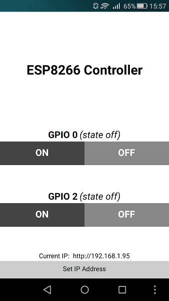 AI2 Inventor Forum News: ESP8266 Controlled with Android App (MIT App Inventor)